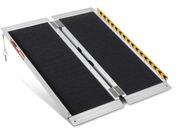 ORFORD Non-Skid Wheelchair Ramp 3FT, Threshold Ramp with a Non-Slip ...