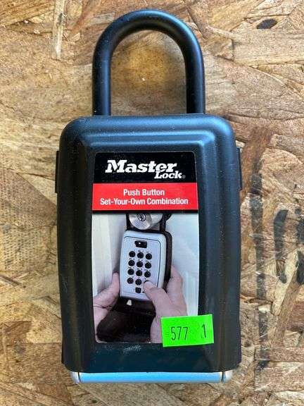 Master lock Push button lock - Metzger Property Services, LLC