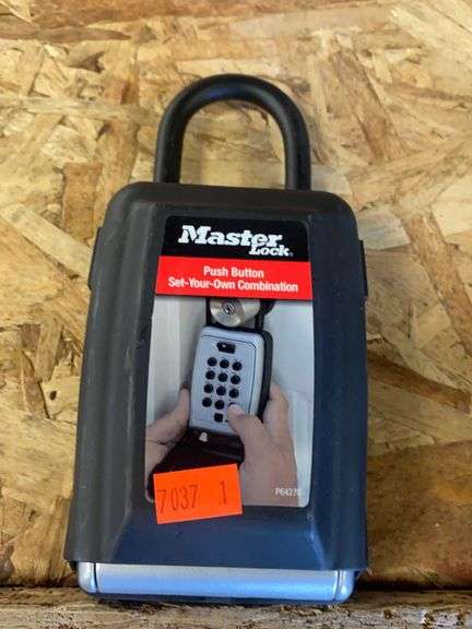 Master Lock Push Button - Metzger Property Services, LLC