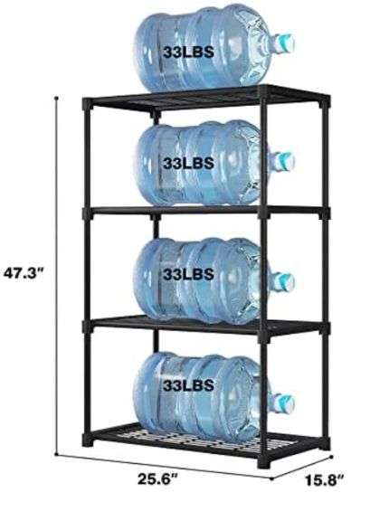 TABIGER 47.3" Storage Shelves Unit, Closet Wire Shelving for Storage ...