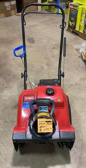 Toro Power Clear 518 ZE 18” Width 99cc OHV 4-Cycle Engine Electric ...