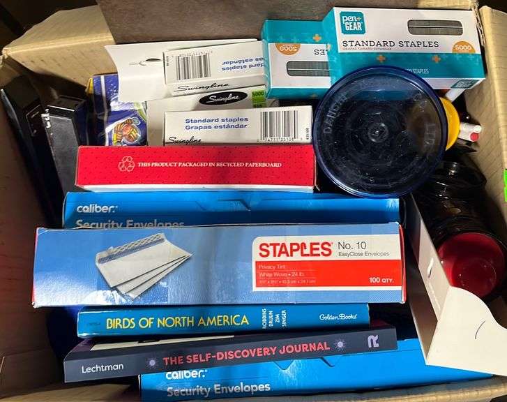 Office Supplies • Stapler • Staples • Clip Board • Birds of America ...