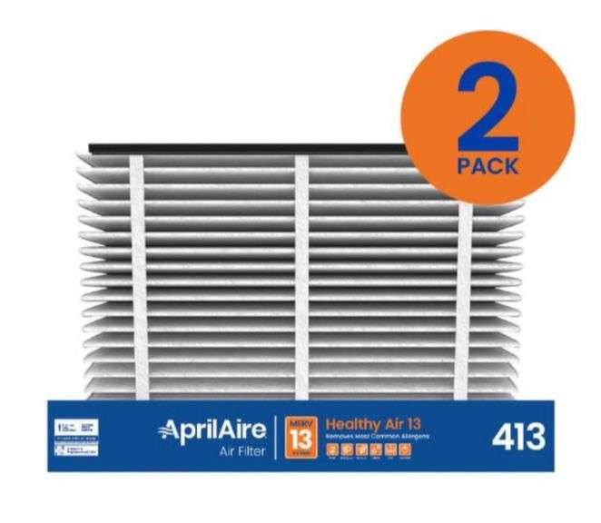 AprilAire 16 in. x 25 in. x 4 in. Air Cleaner Filter for Whole-House ...