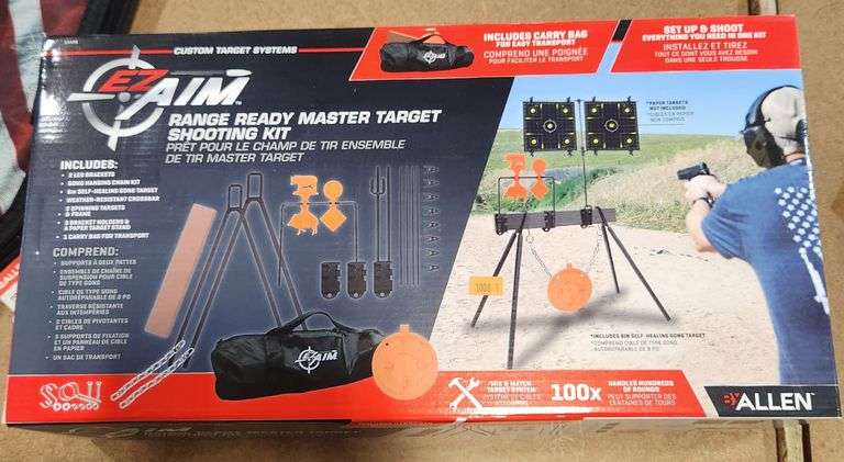 EZ Aim Target Shooting Kit System by Allen, Customizable Target ...