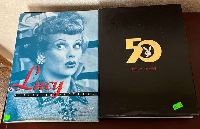 Lucy life in pictures book and 50 years playboy book - Metzger Property ...