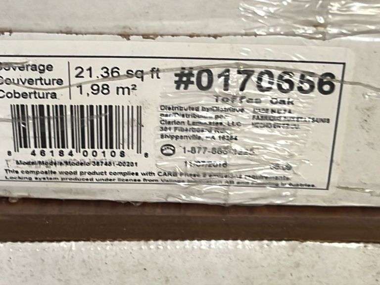 Swiftlock Laminate flooring,14 - boxes, 21.36 sq ft per box - Metzger ...