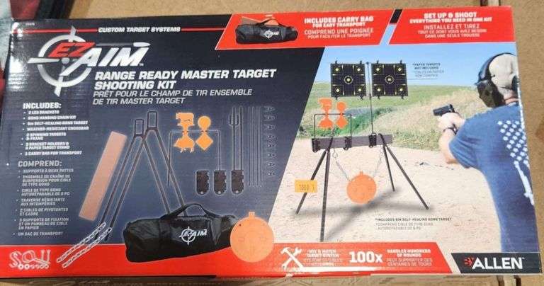 EZ Aim Target Shooting Kit System by Allen, Customizable Target ...