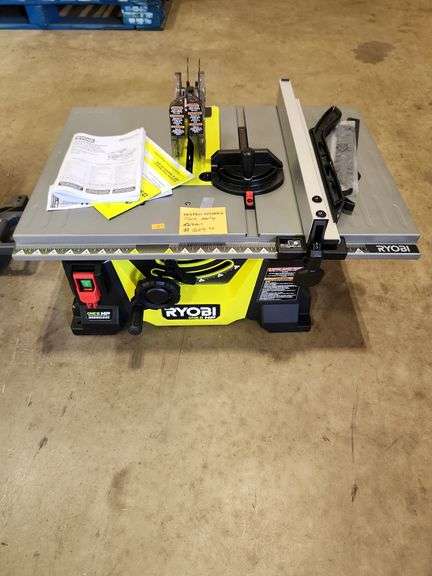 RYOBI ONE+ HP 18V Brushless Cordless 8-1/4 in. Compact Portable Jobsite ...