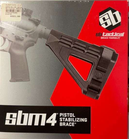 SBM4 Pistol Stabilizing Brace - Metzger Property Services, LLC