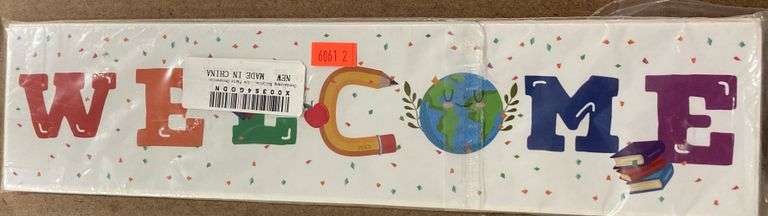 Welcome border for classroom & Exit only sign - Metzger Property ...