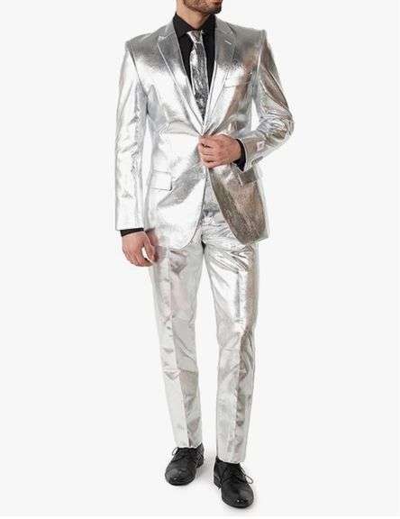 Opposuits Men's Party Suit Metallic - Includes Matching Jacket - Pants ...