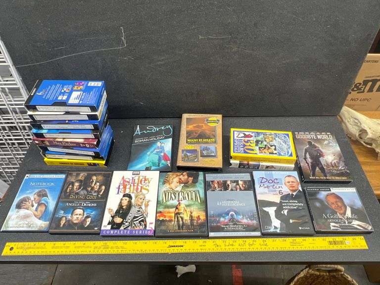 Dvds, VHS Movies & Tapes - Metzger Property Services, LLC