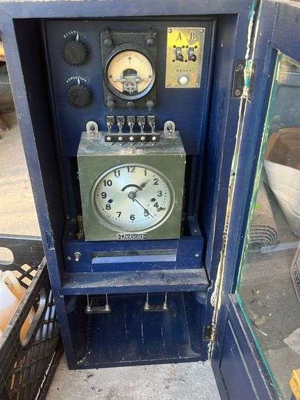 VINTAGE 1960’s DIEBOLD INCORPORATED BANK BURGLAR ALARM SYSTEM , model ...