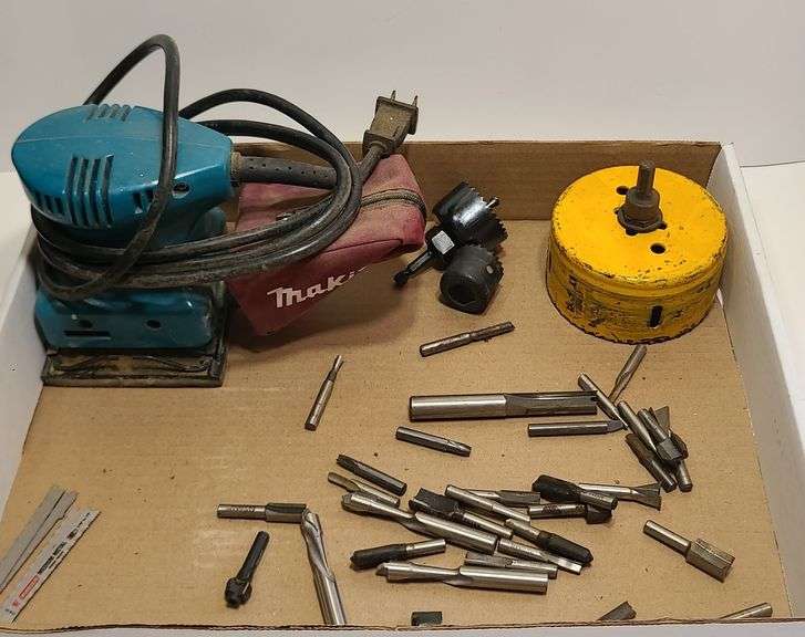 Makita sander, router bits, hole saws - Metzger Property Services, LLC