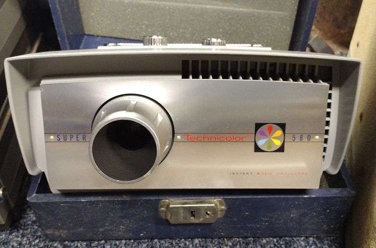 Viewcam portable camera, Polaris radio, Technicolor projector, slides ...