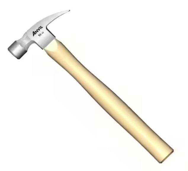 Anvil 10 oz Rip Handle with Hickory Handle - Metzger Property Services, LLC