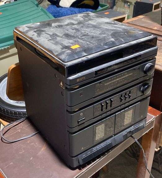 GPX Stereo System with Record Player - Metzger Property Services, LLC