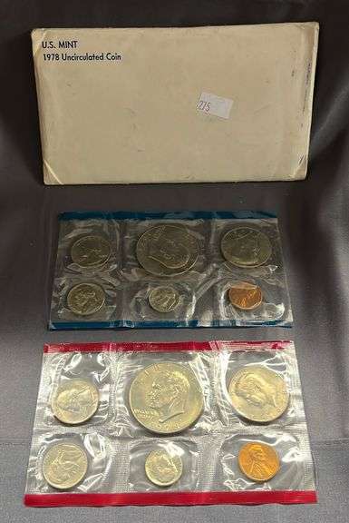 1978 Uncirculated Mint Set - Metzger Property Services, LLC