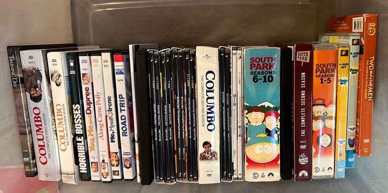 DVD assortment (see photos) • Tote - Metzger Property Services, LLC