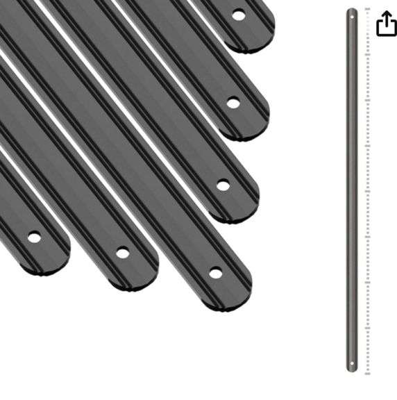 BIGalleons 38 x 1 x 0.2 inch Balusters for Deck Railing, 12 Pack ...