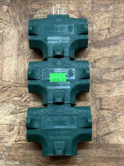 3-Outlet Grounding Adapter-quantity 3 - Metzger Property Services, LLC