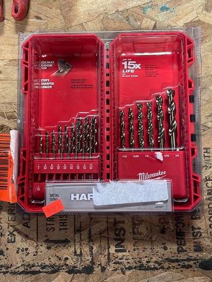 Milwaukee hard metal drill tip set - Metzger Property Services, LLC