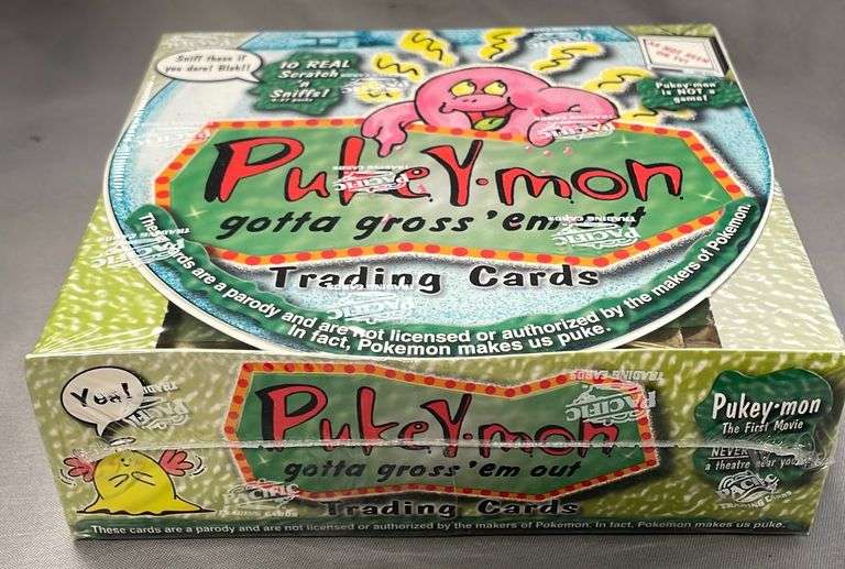 Pukey•mon trading card sealed package - Metzger Property Services, LLC
