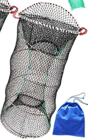 Drasry Crab Trap Bait Lobster Crawfish Shrimp Portable Folded Cast Net ...