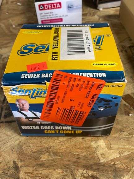 Sentinel Drain Guard Sewage Backflow Preventer 3 in. and 4 in ...