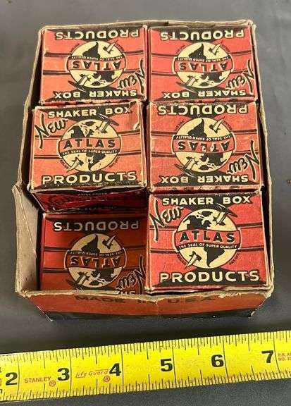 ATLAS shaker box upholstery nails in boxes - 9 boxes - Metzger Property ...