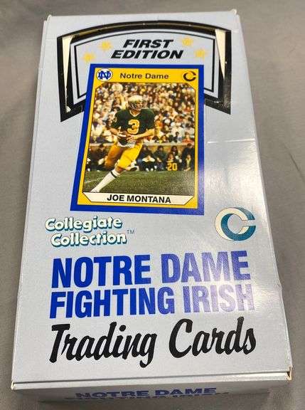 First edition Notre Dame, fighting Irish trading cards - Metzger ...