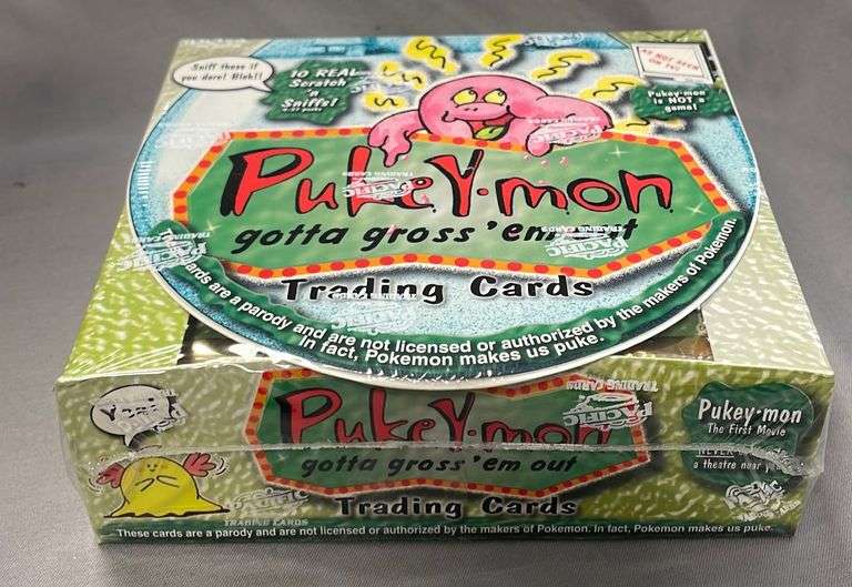 Pukey•mon trading card sealed package - Metzger Property Services, LLC