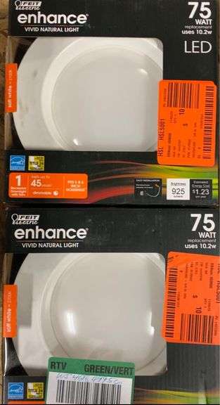 2 - 5/6 in. Integrated LED White Retrofit Recessed Light Trim Dimmable ...