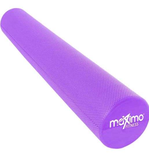 Maximo Fitness Foam Roller– 36" x 6" Exercise Rollers for Trigger Point ...
