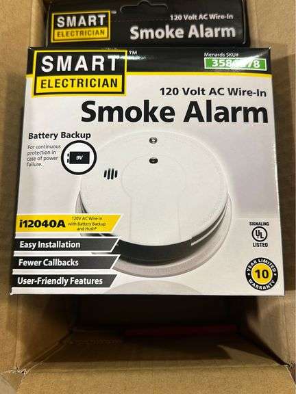 Kidde Code One Smoke Detector, Battery Powered with Ionization Sensor ...