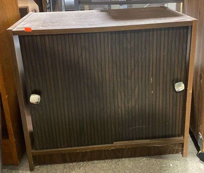 Small wooden entertainment cabinet (open back)23.5”x 16” - Metzger ...