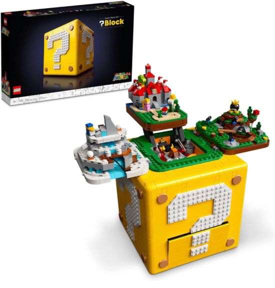 LEGO Super Mario 64 Question Mark Block Set, 2,064 Pieces - Metzger ...