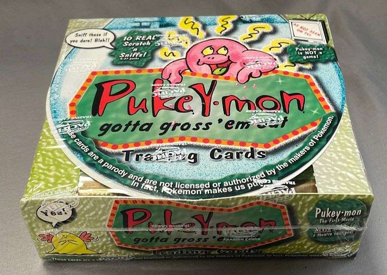 Pukey•mon trading card sealed package - Metzger Property Services, LLC