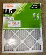 HDX FPR 5 16”x20”x1” Air Filter 3Pk - Metzger Property Services, LLC