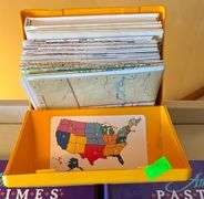 Road Map assortment in case • (2) American Pastimes Treasury of Olde ...
