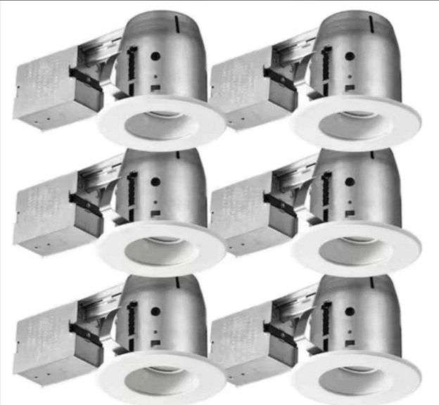 Commercial Electric Swivel Baffle Series 4 in. New Construction And ...