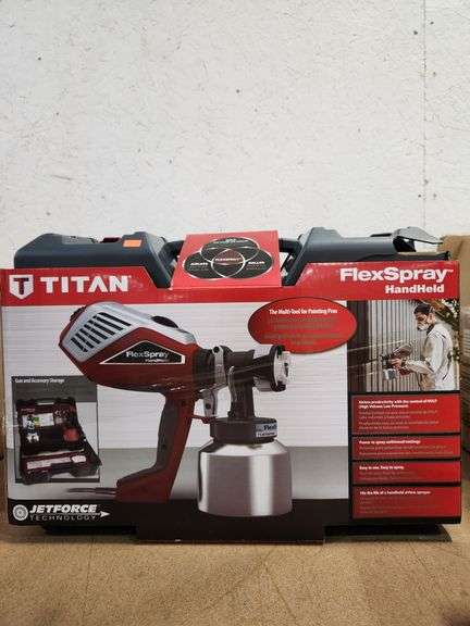 Titan Tool 0524093 FlexSpray Paint Sprayer case is broken - Metzger ...