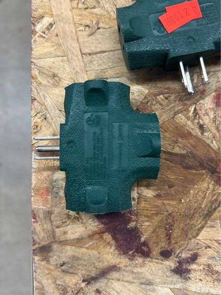6- Heavy Duty 3 Way Plug Adapter - Metzger Property Services, LLC