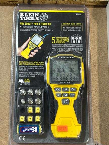 Klein Tools VDV pro3 tester kit - Metzger Property Services, LLC
