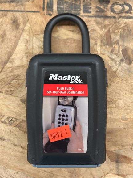 Master Lock Push button set your own combination box - Metzger Property ...