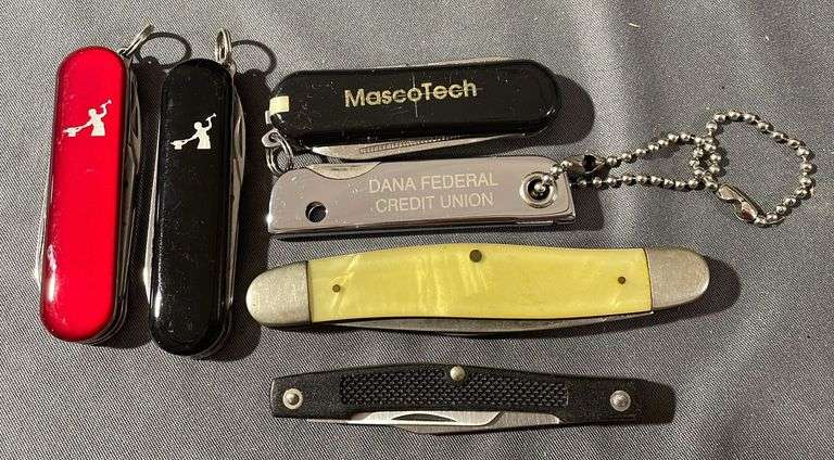 Pocketknife assortment including “Old Timer” - Metzger Property Services, LLC