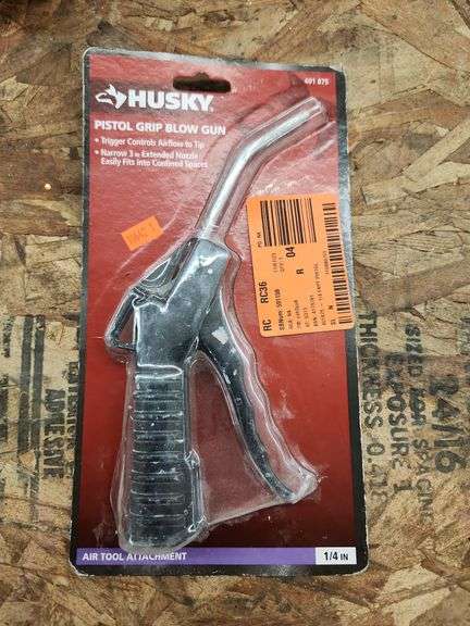 Husky Pistol grip blow gun - Metzger Property Services, LLC