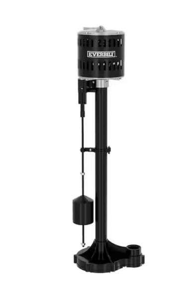 Everbilt 1/3 HP Plastic Pedestal Sump Pump - Metzger Property Services, LLC