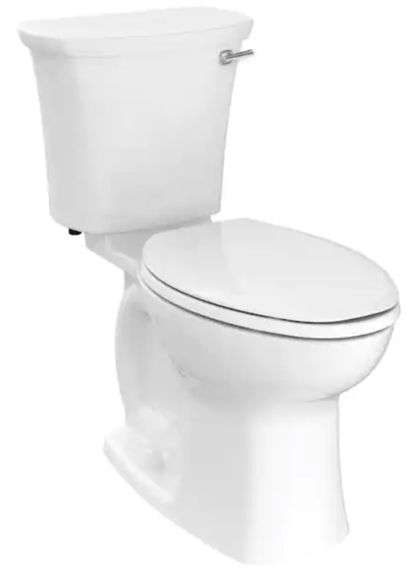 Edgemere 2-Piece 1.28 GPF Single Flush Right Height Elongated Toilet in ...