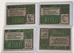 1974 Topps complete set of Baseball cards - mostly near mint - Metzger ...